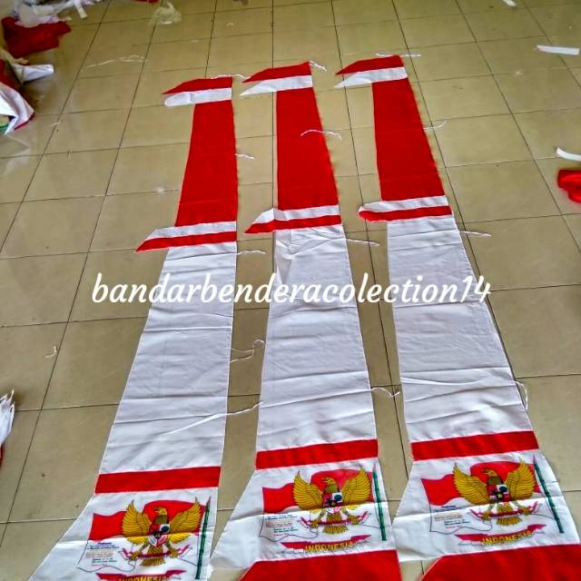 Jual umbul umbul costum logo garuda | Shopee Indonesia