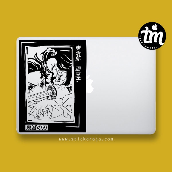 Jual Stiker Laptop MacBook Asus Acer Dell Lenovo - Sticker Demon Slayer ...