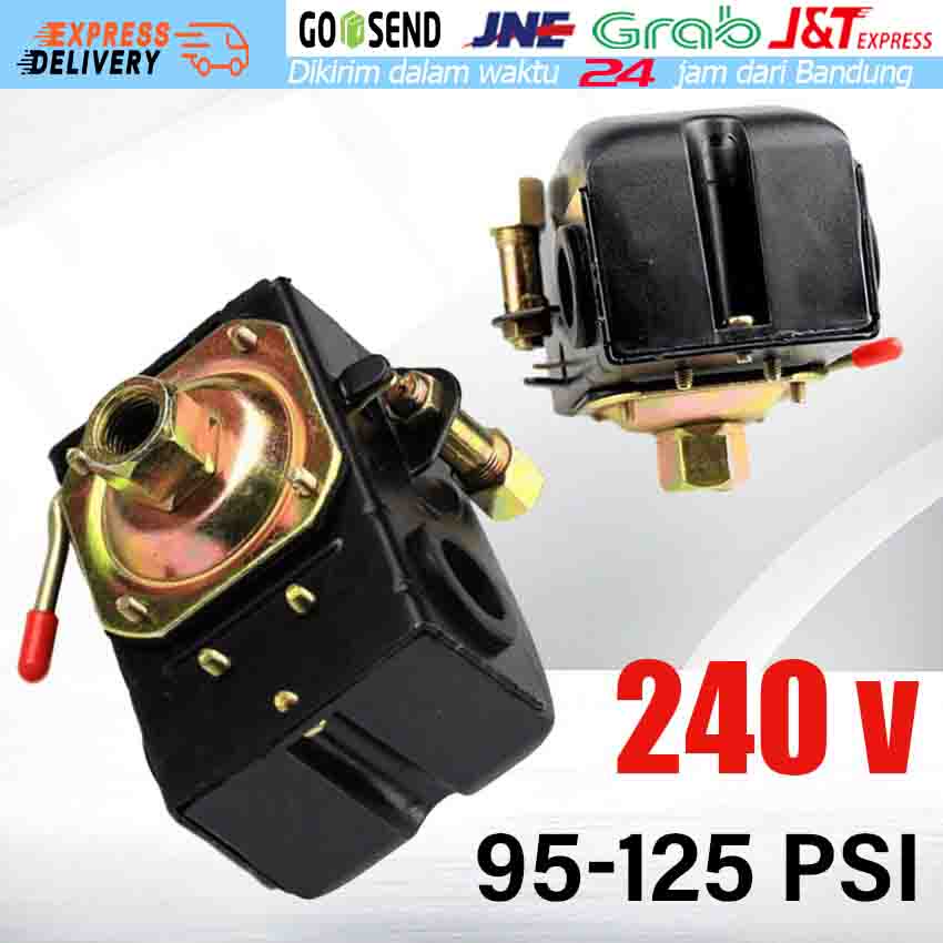 Jual Automatic Pressure Switch Compressor Otomatis Kompresor Angin ...
