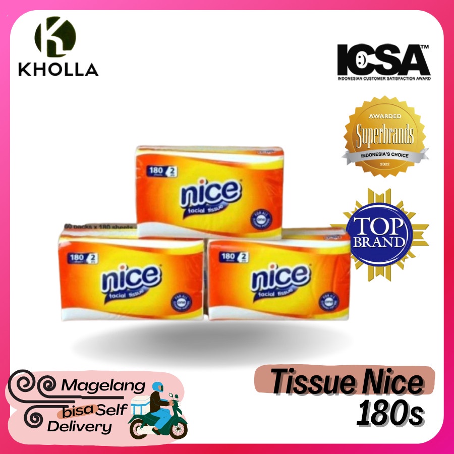 Jual Promo Murah Tissue Nice Tissue Makan Tissue Wajah Facial Tissue ...