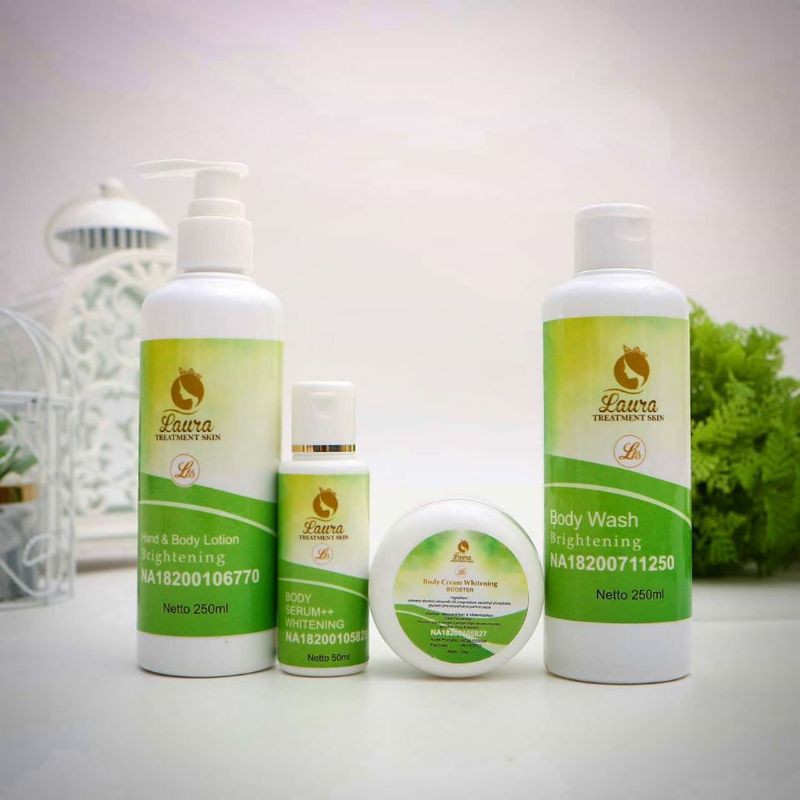 Jual Lotion PEMUTIH badan BPOM AMPUH LTS Body lotion whitening laura ...