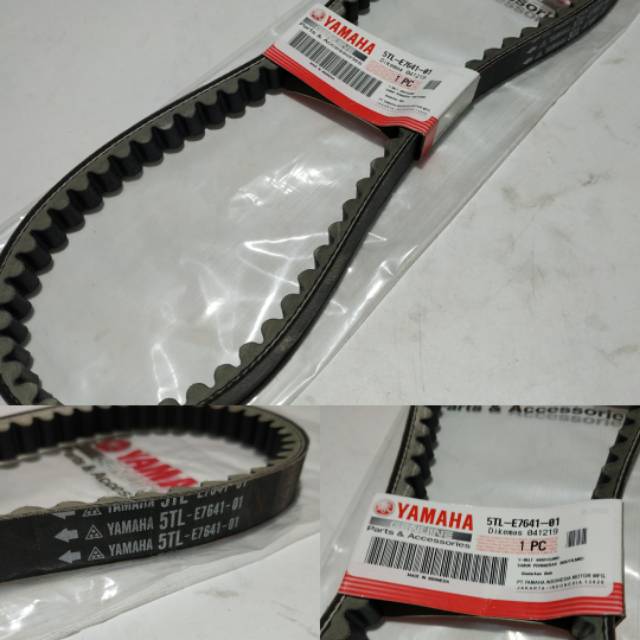 Jual Vanbelt Mio nouvo fino mio soul mio sporty Original asli ori Yamaha 5TL-E7641-01 vanbel ...