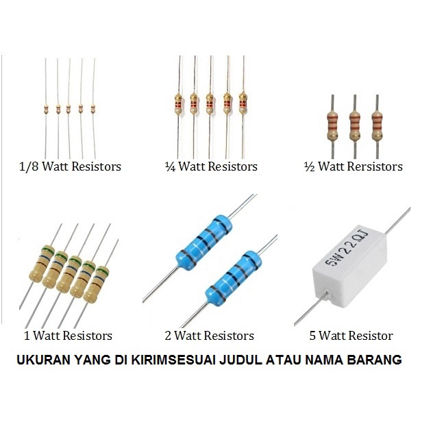 Jual RESISTOR 3R3 3.3 OHM 5 WATT READY STOCK | Shopee Indonesia