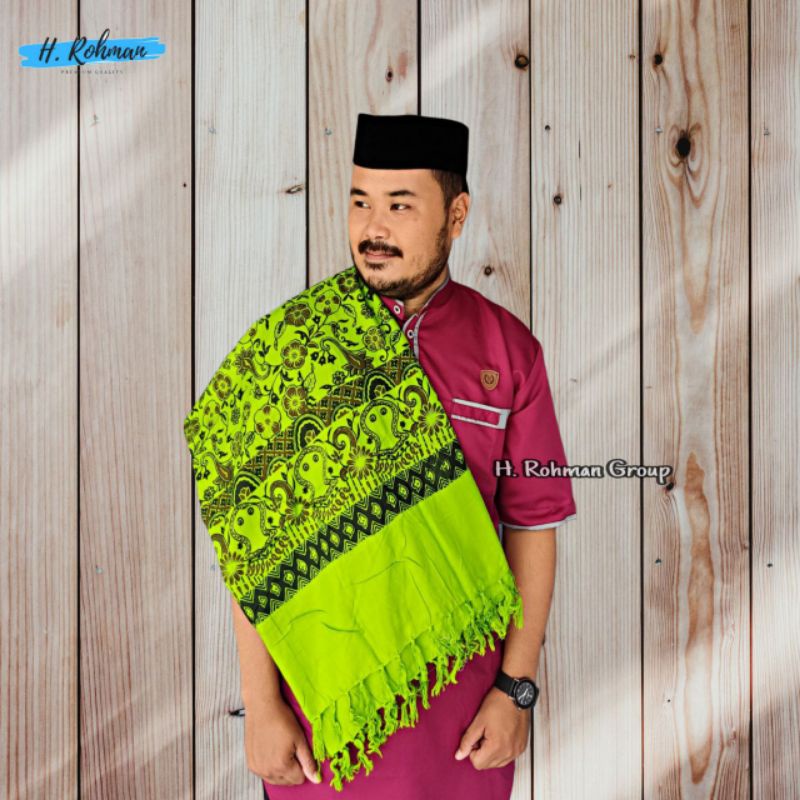 Jual Sorban Khasmiri Terompa Nabi / Sorban Habaib / Aridha Motif Logo ...