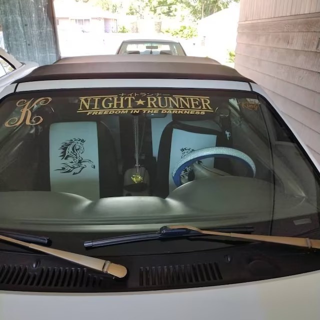 Jual Cutting Sticker JDM Night Runner Cutting Sticker Banner Kaca Jdm ...