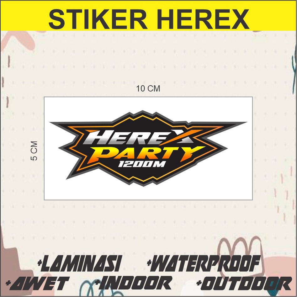 Jual Stiker Herex Stiker Motor Racing - Stiker Bengkel Lengkap Terbaru ...