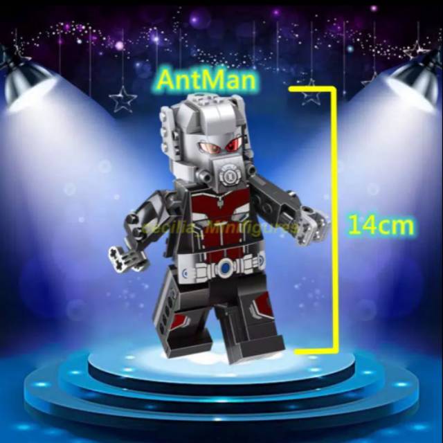 Jual figure lego bootleg antman jumbo avenger infinty war | Shopee ...