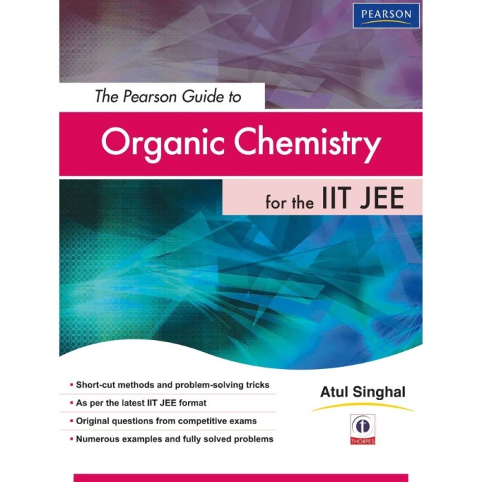 Jual Buku Bestseller The Pearson Guide to Organic Chemistry for IIT JEE (2018) | Shopee Indonesia