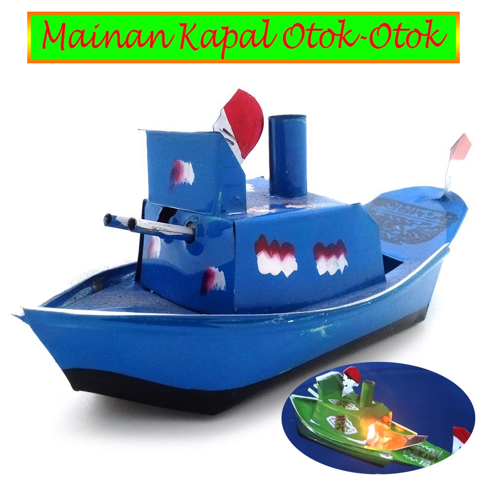Jual Mainan Kapal Perahu Perahuan Tradisional Mainan Jadul Otok Otok ...