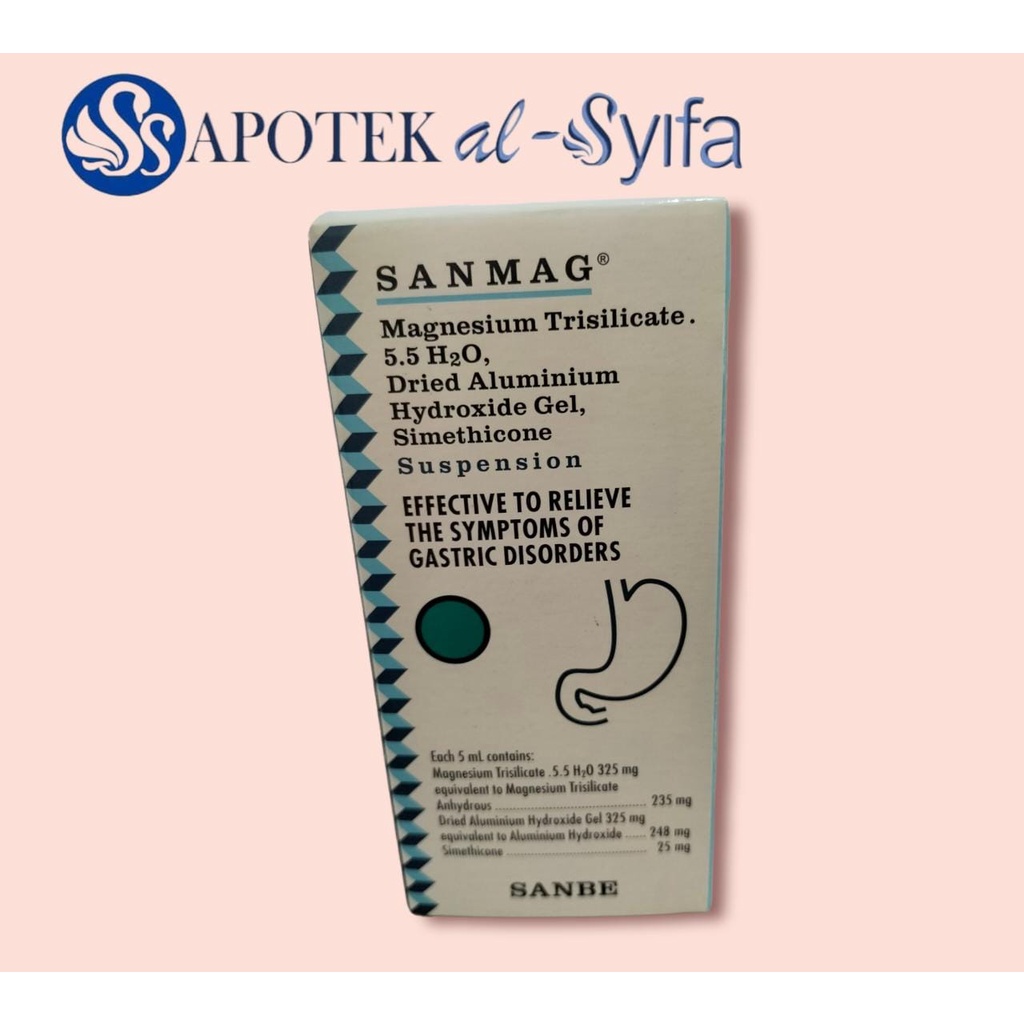 Jual Sanmag sirup obat maag isi 120ml | Shopee Indonesia