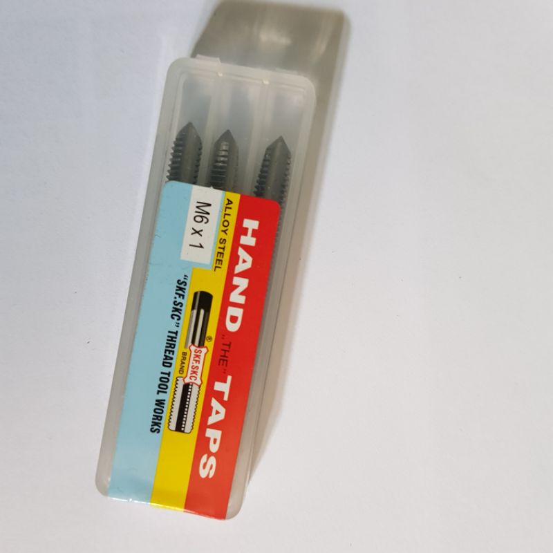 Jual HAND TAPS M6 X 1 /MATA TAP DRAT BAUT/ISI 3 PCS | Shopee Indonesia
