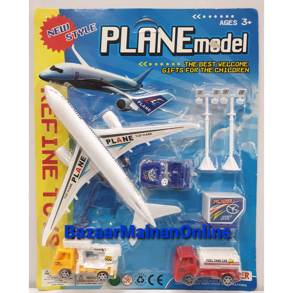 Jual Mainan Plane Model – 665-12- Bahan Plastik – SNI | Shopee Indonesia