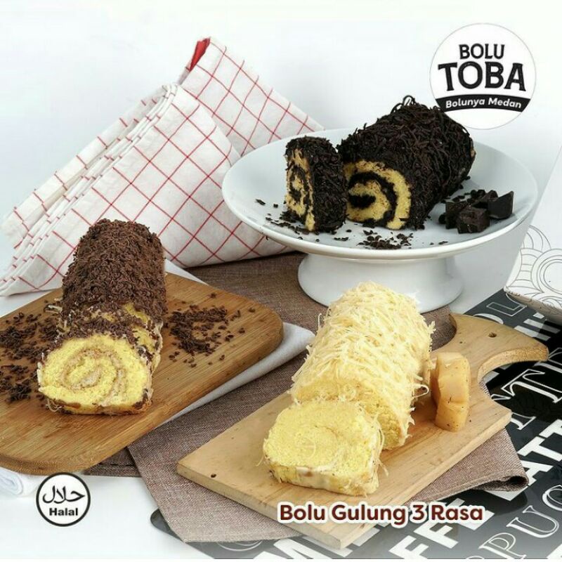 Jual bolu gulung 3 rasa | Shopee Indonesia