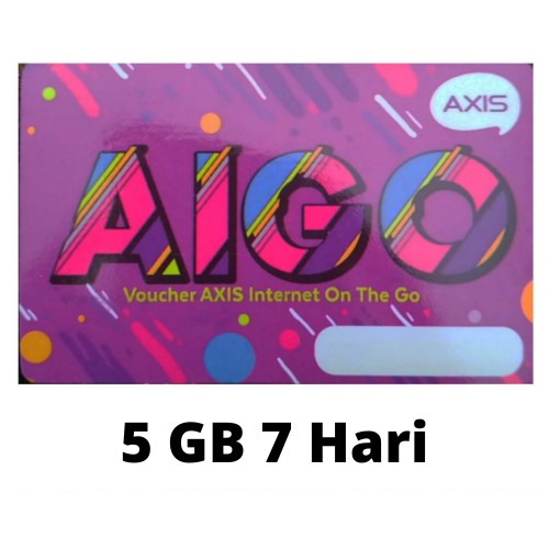 Jual Voucher Axis AIGO 5GB 7 Hari | Shopee Indonesia