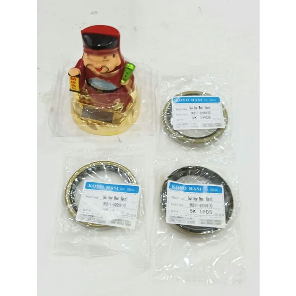 Jual SEAL REAR WHEEL TOYOTA KIJANG 5K OIL SEAL RODA BELAKANG 5K PART NO ...