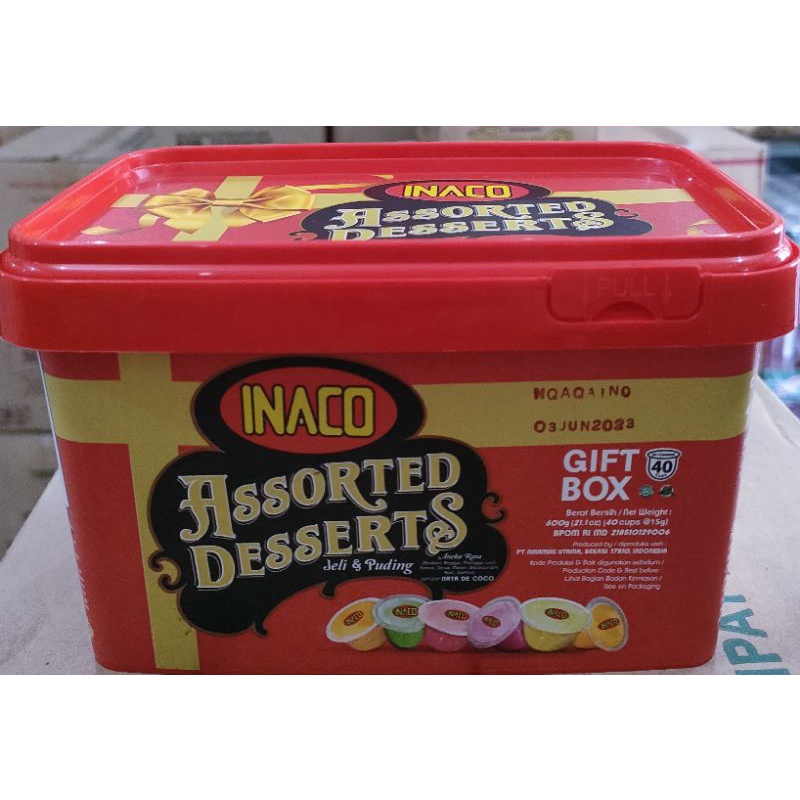 Jual Inaco Jelly dan Puding Aneka Rasa/Assorted Jelly Gift Box | Shopee ...
