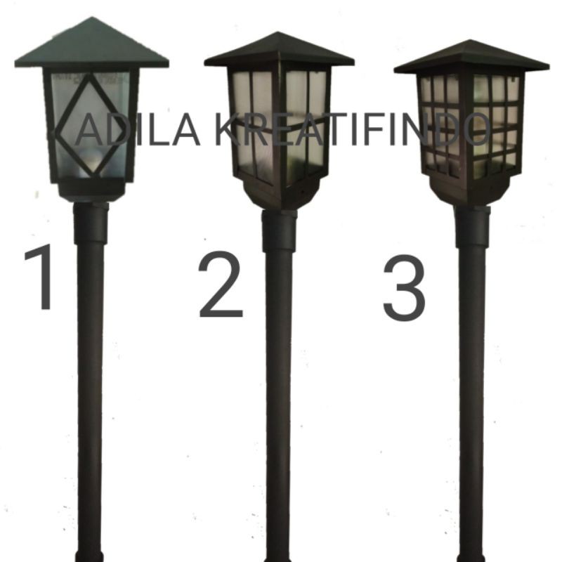 Jual lamp tiang Lampu Tiang tinggi / lampu taman Tiang bulat / lampu ...