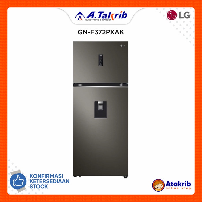 Jual LG KULKAS 2 PINTU BIG GN-F372PXAK / GNF372 - 363 Liter | Shopee ...