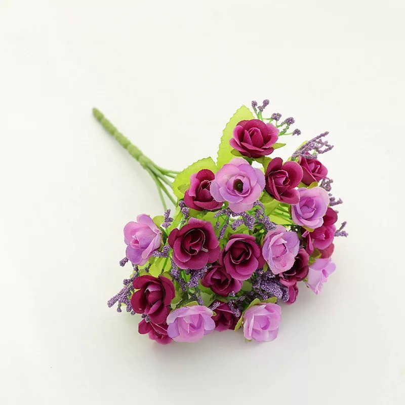 Jual MINI ROSE ARTIFICIAL IMPORT PREMIUM 15 KUNCUP 12 KUNTUM 15 KUNTUM ...