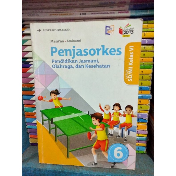 Jual Buku Penjas/penjasorkes kelas/kls 6 SD erlangga | Shopee Indonesia
