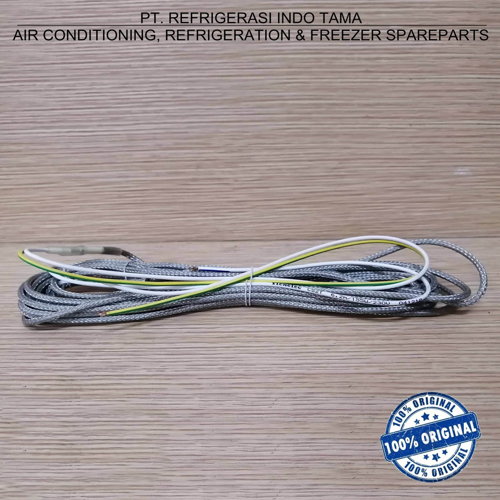 Jual CABLE HEATER FLEXELEC DOOR 6.2M 155W CS2/T - KABEL HEATER PINTU 6. ...