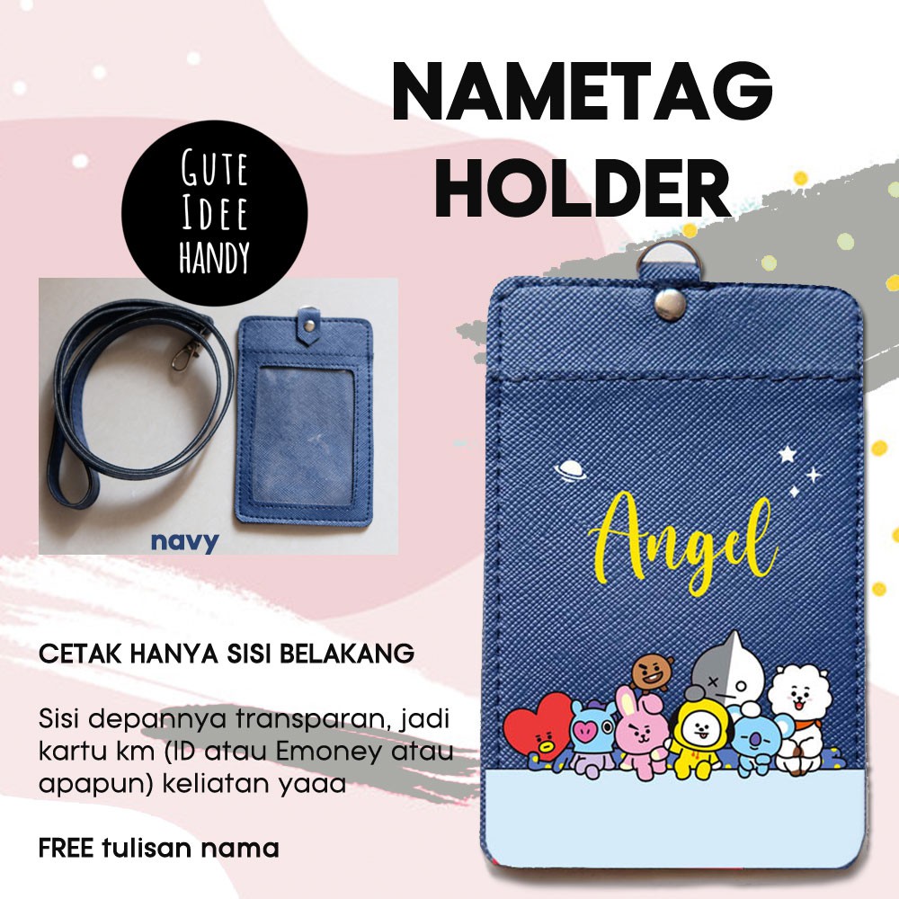Jual Name Tag Holder Custom | Shopee Indonesia