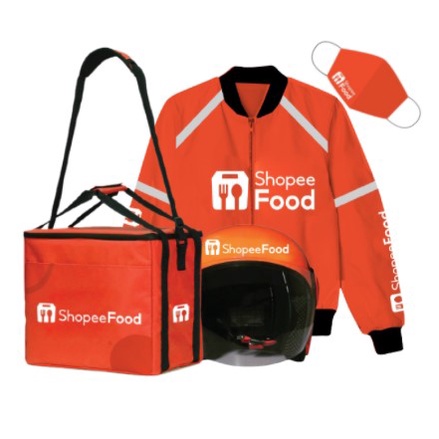 Jual Paket Atribut Driver Shopeefood - Full Package | Shopee Indonesia