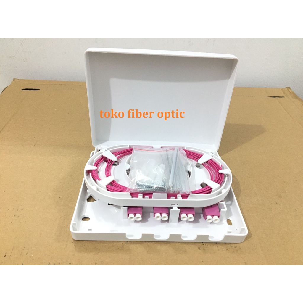 Jual Roset FO 8core LC OM4 Multimode/Roset fiberoptic 8 core LC OM4 ...