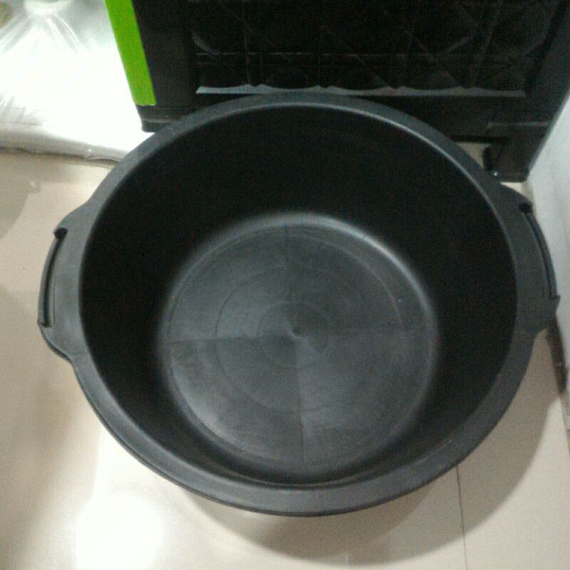 Jual Baskom 27R Hitam/ember hitam/ember anti pecah/ember serbaguna ...