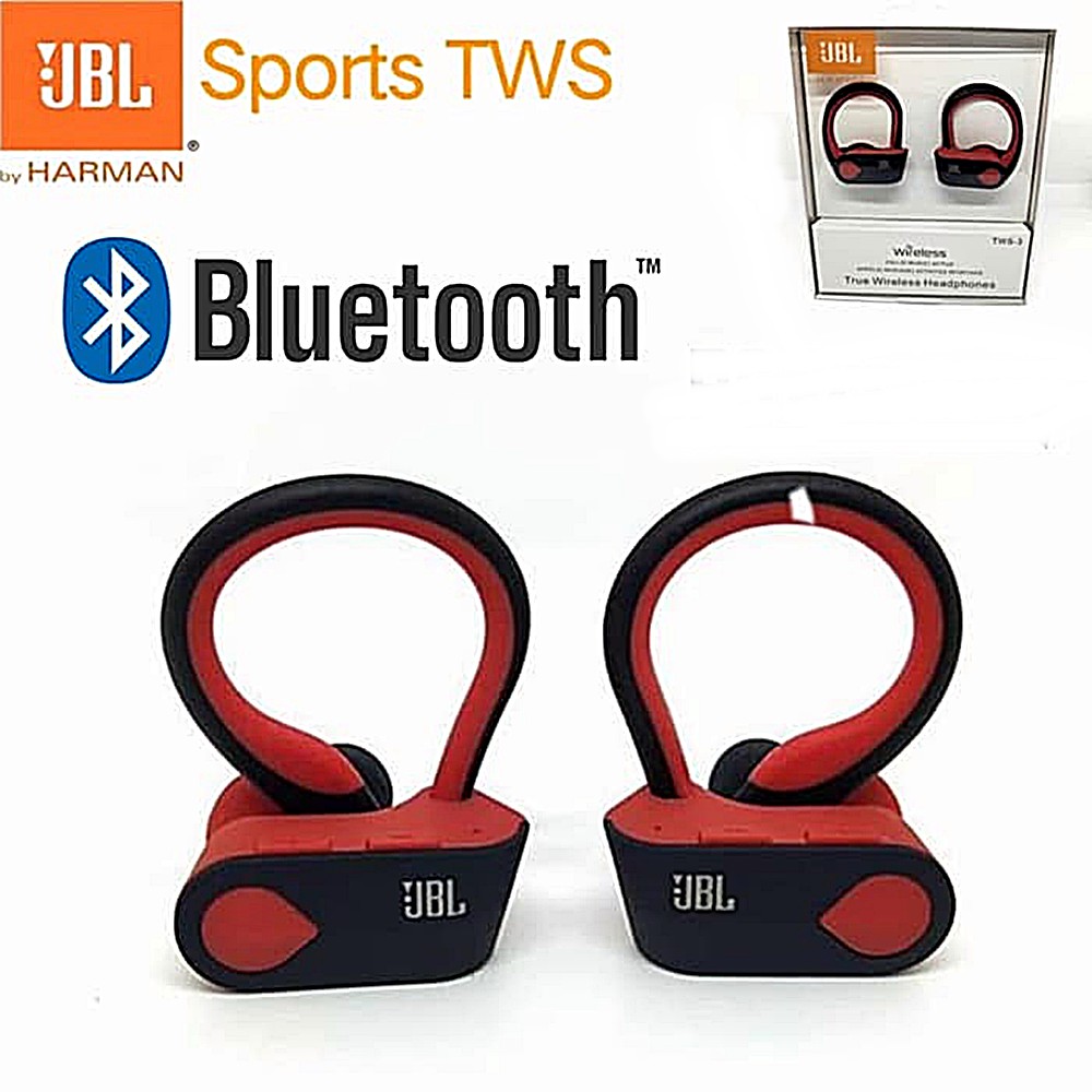 Jual HEADSET BLUETOOTH JBL TWS 3 - TWS3 WIRELESS HANDSFREE BY HARMAN ...