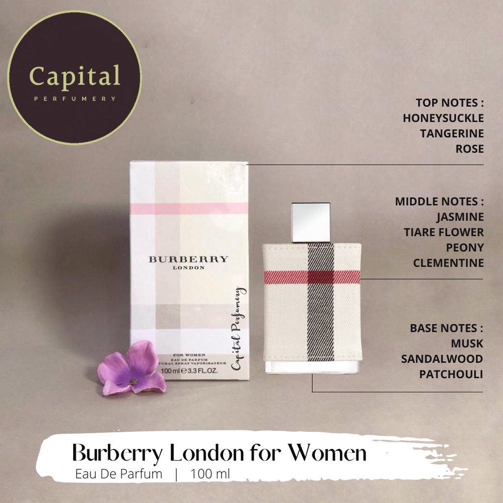 Jual Burberry London Women Edp 100ml New box | Shopee Indonesia