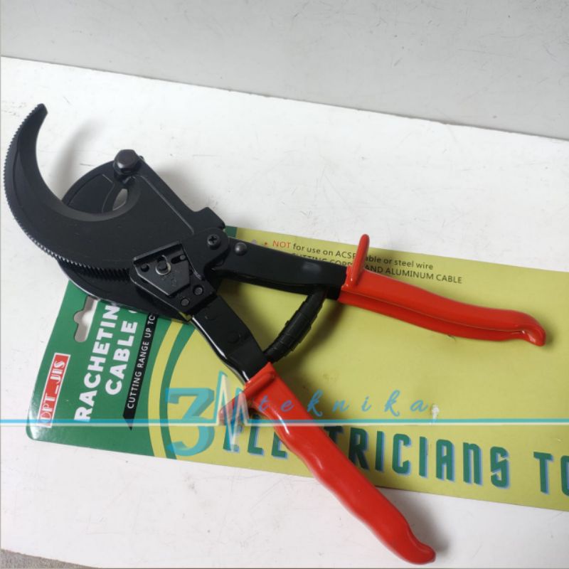 Jual Cable Cutter Besar Ratchet 32,5mm / Gunting Pemotong Kabel Besar ...