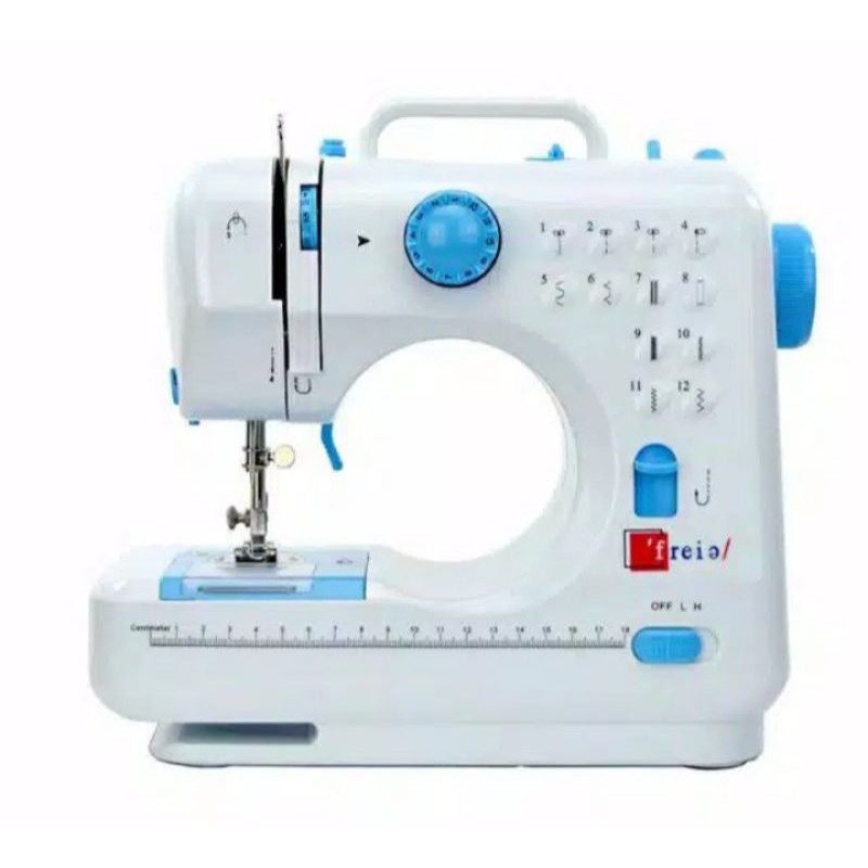 Jual mesin jahit mini portable 505A 12 pola jahitan | Shopee Indonesia