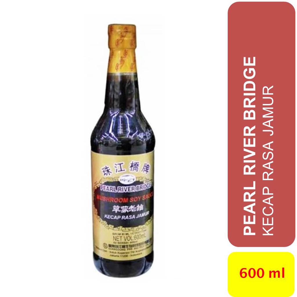 Jual Kecap Rasa Jamur kemasan Botol 600 ml merk Pearl River Bridge ...