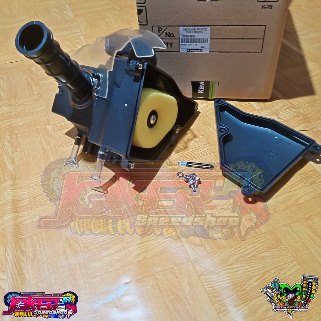 Jual Box Filter Ori KLX 150 Dtracker - Saringan Udara Original Kawasaki ...