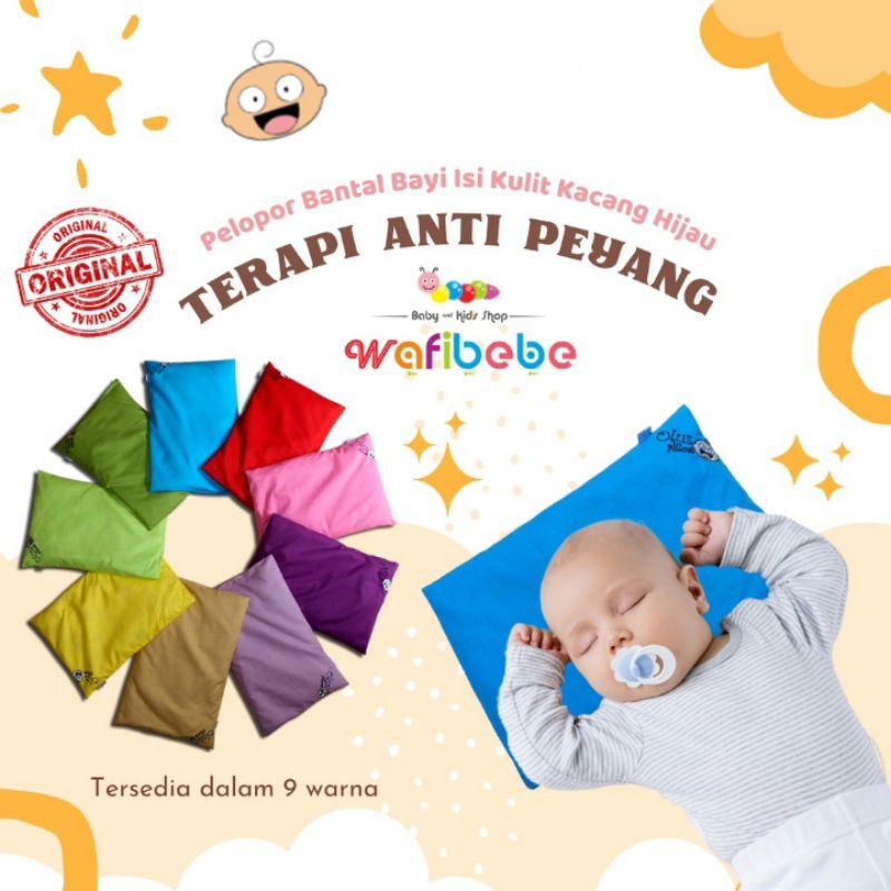 Jual [moon baby] Bantal anti peyang baby pillow / bantal kulit kacang ...
