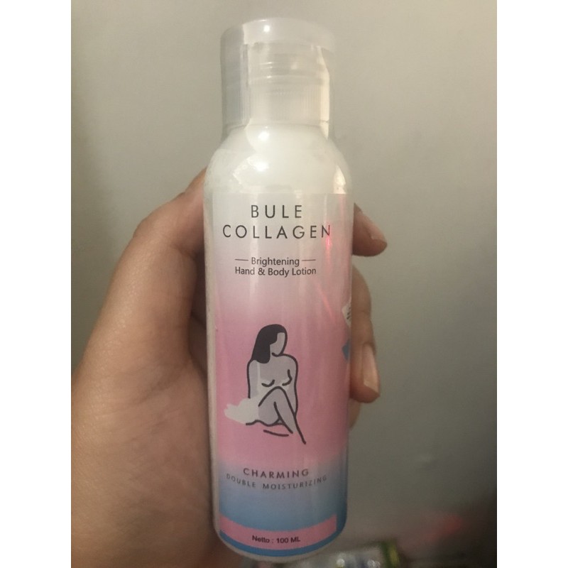 Jual bule collagen brightening hand body lotion 100ml | Shopee Indonesia