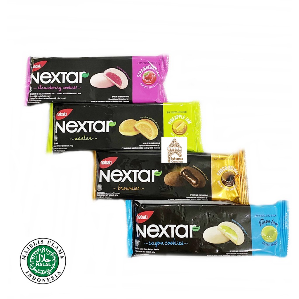 Jual Nabati Nextar Nastar Nanas / Choco Brownies / Blueberry 42 Gram ...