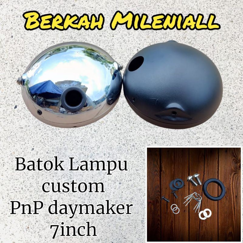 Jual Batok lampu 7 inch 19 led full besi import terbaik presisi ...
