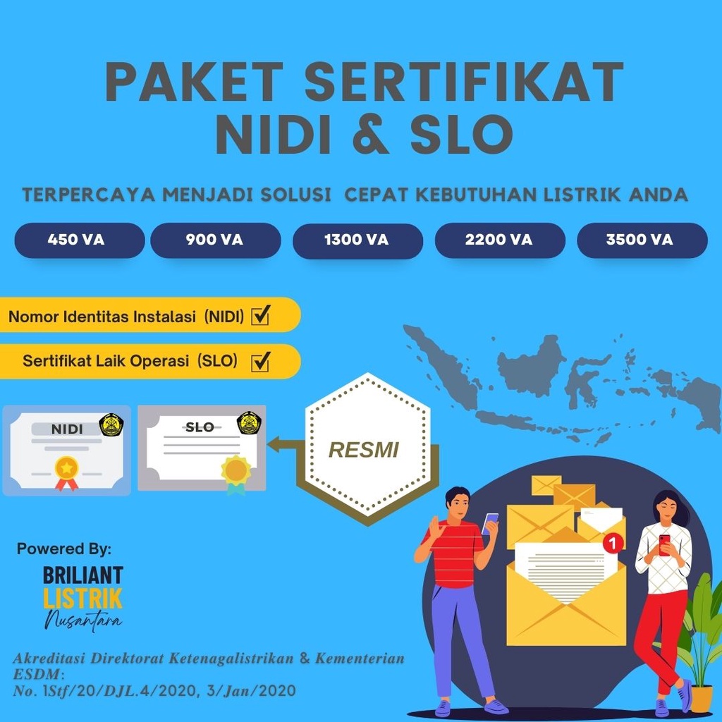Jual Penerbitan Paket NIDI dan SLO TERMURAH Resmi Berlisensi Untuk ...