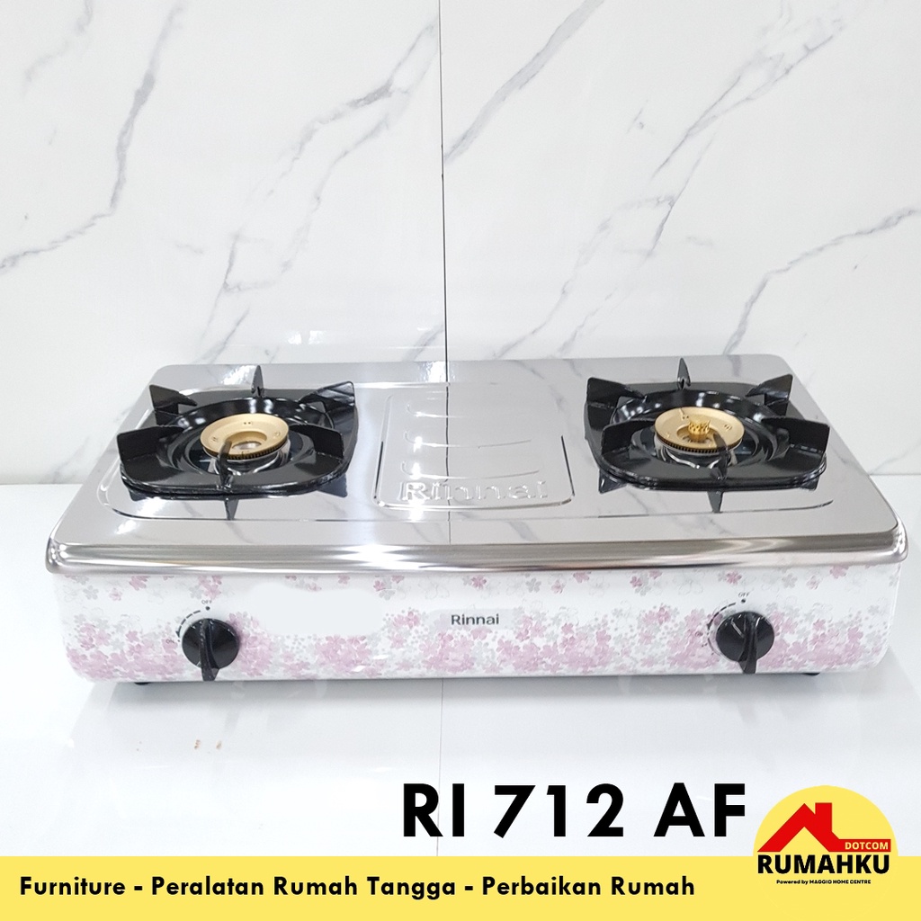 Jual Kompor Rinnai - Kompor 2 Tungku - Kompor Gas - RI 712AF - RINNAI ...