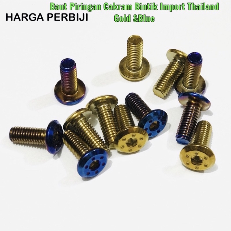 Jual BAUT PROBOLT PIRINGAN DISC CAKRAM STAINLESS ANTI KARAT IMPORT ORIGINAL THAILAND HARGA 1 PCS ...