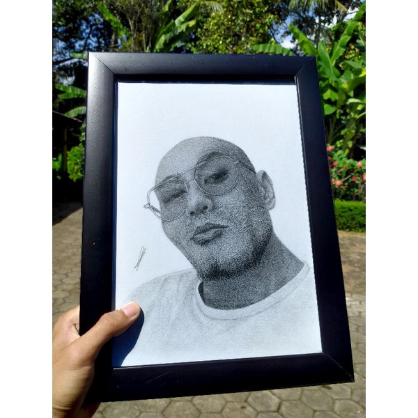 Jual Sketsa gambar handmade ukuran kertasA5 Hitam putih | Shopee Indonesia