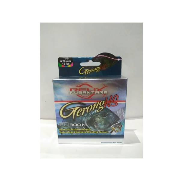 Jual Senar Pe relix GERONG X8 - 300m Pe 1/1.2 | Shopee Indonesia