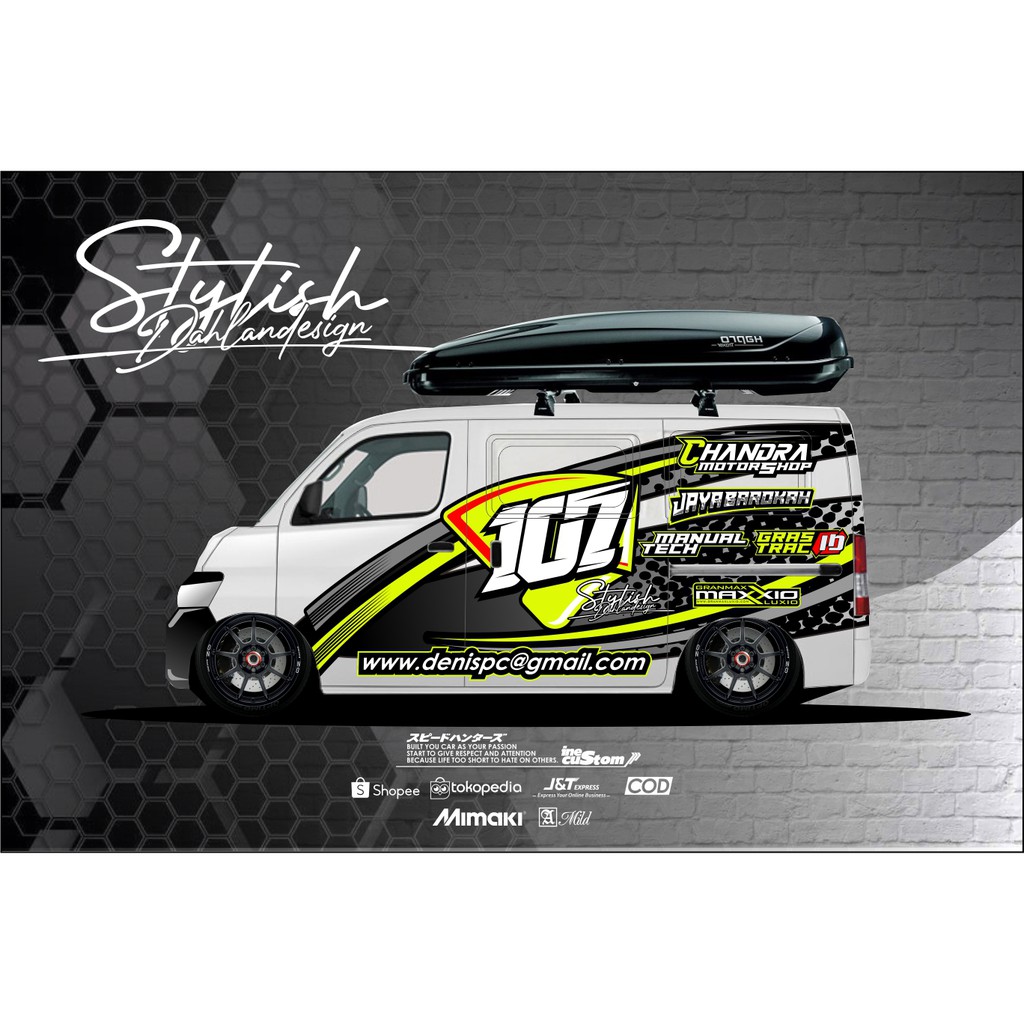 Jual decal grandmax blindvan custom | Shopee Indonesia