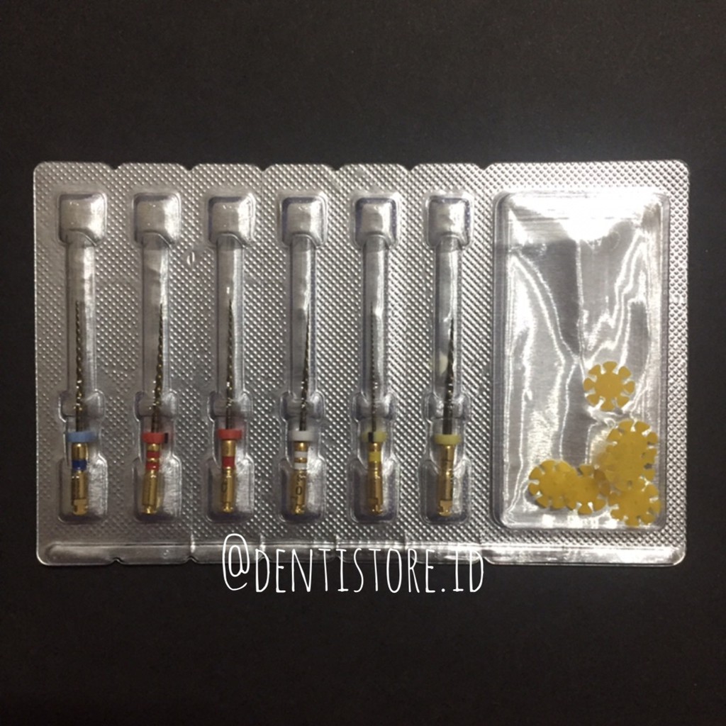 Jual M3-Pro Gold Protaper Rotary Files Assorted Endo Endodontic ...