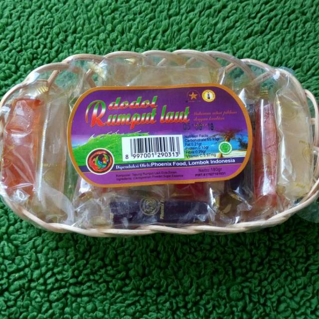 Jual Dodol Rumput Laut khas Lombok (keranjang) | Shopee Indonesia