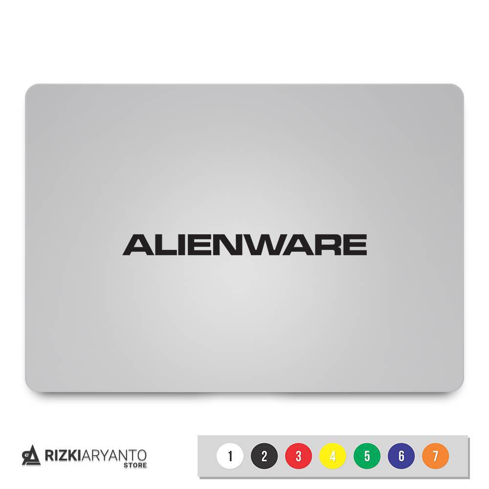 Jual Sticker - Stiker Text Dell Alienware Laptop Macbook | Shopee Indonesia