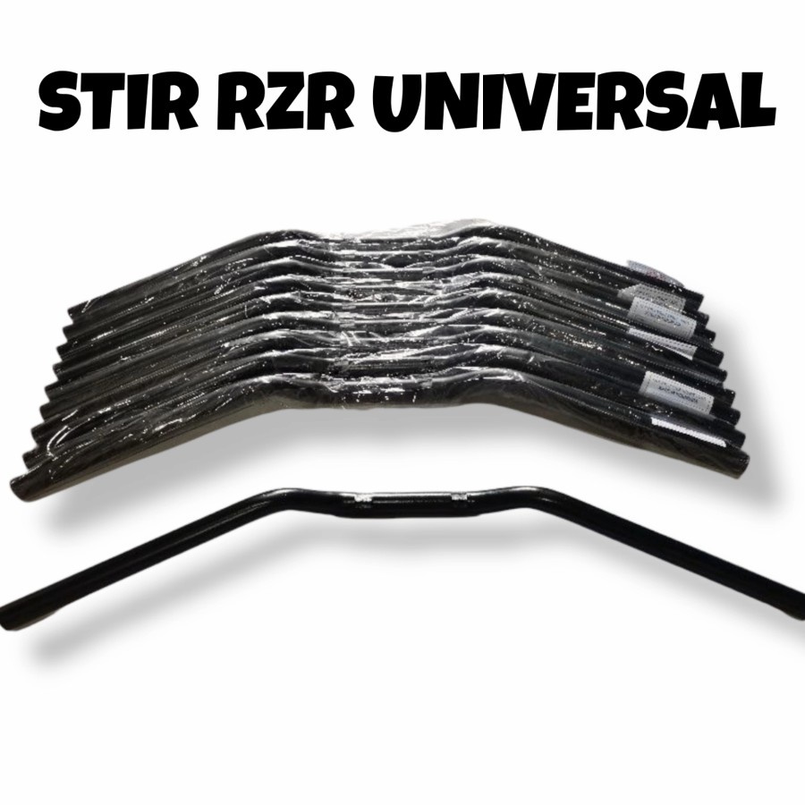 Jual Stang RZR vixion cb xride byson megapro dll universal warna hitam ...