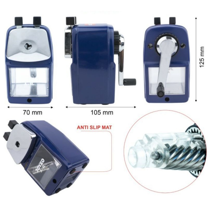 Jual Rautan Putar - Serutan Pensil Putar Joyko A-5L Besar | Shopee ...